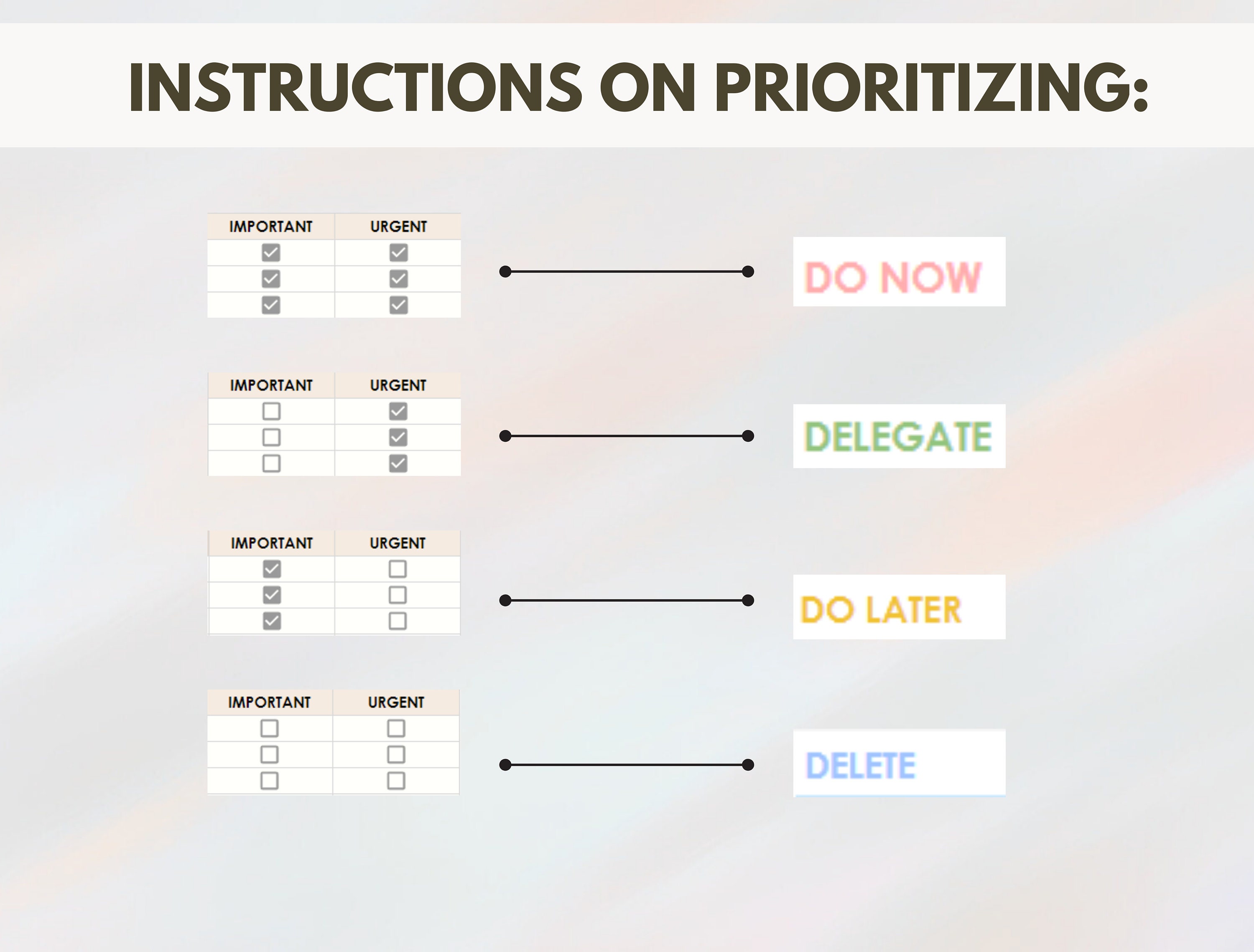 Task Priority Tracker Excel Decision Matrix Google Sheets Template ...