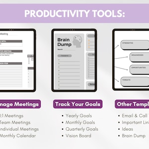 Onenote Planner for Work, 2024 2025 Onenote Professional Template for ...