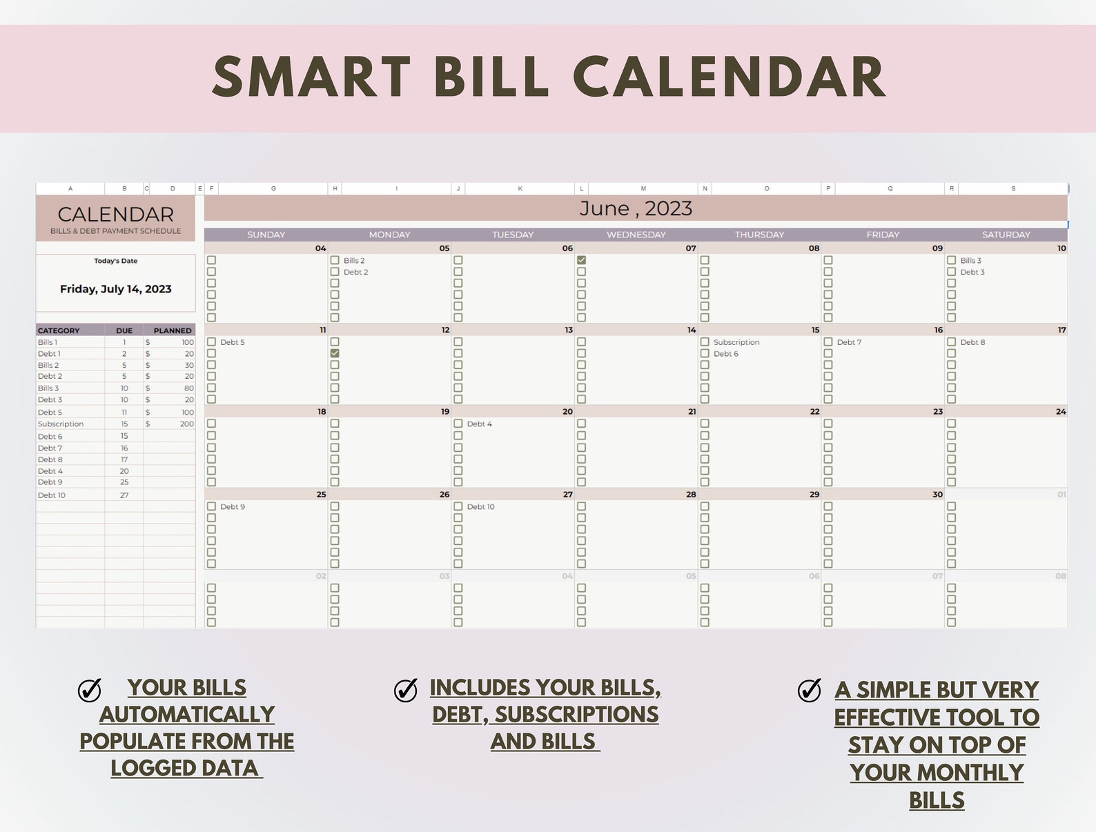 Family Couples Budget Excel Spreadsheet Monthly Biweekly Annual Budget ...