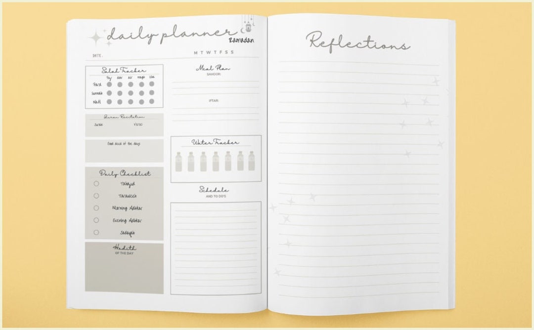 Ramadan Journal & Planner, Digital Ramadan Planner, Ramadan Planner ...
