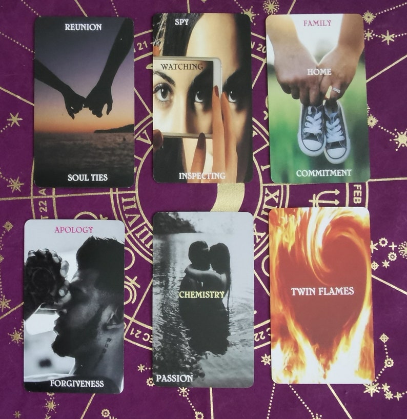 6 Cards From the Yin Yang Oracle Deck please Read Item Details ...