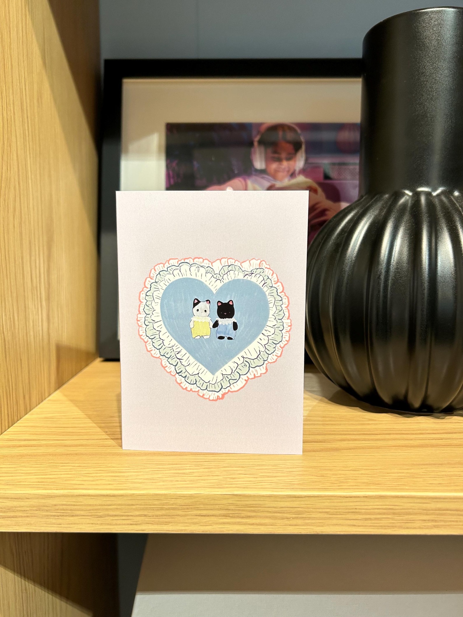Sylvanian Families Inspired Greeting Card - Etsy