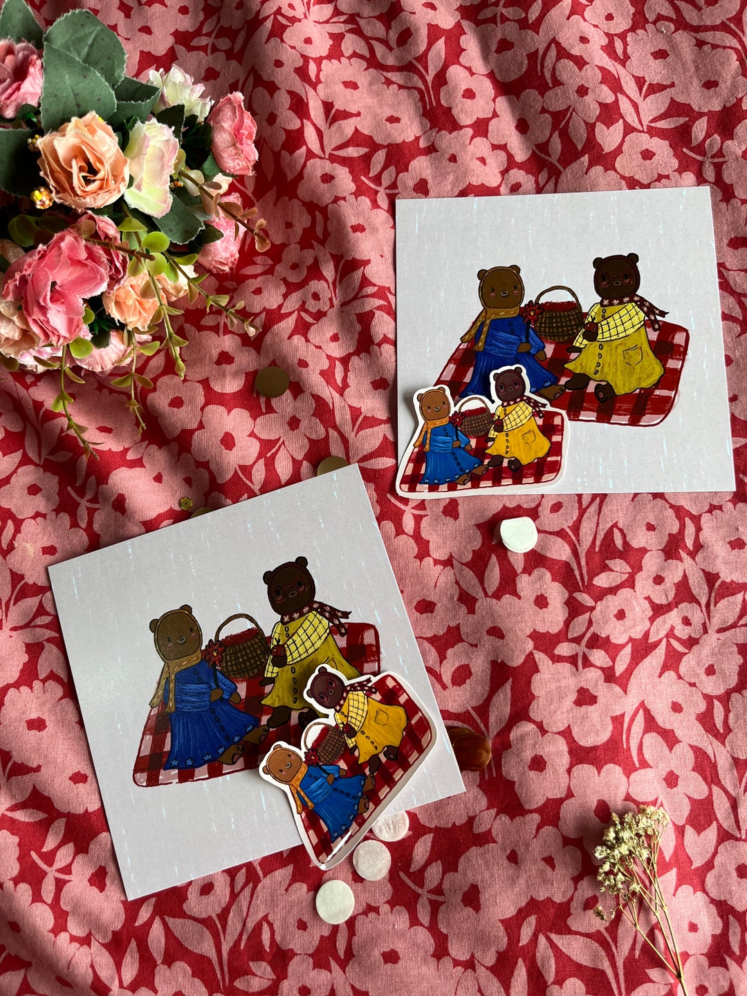 A Beary Cute Picnic - Etsy