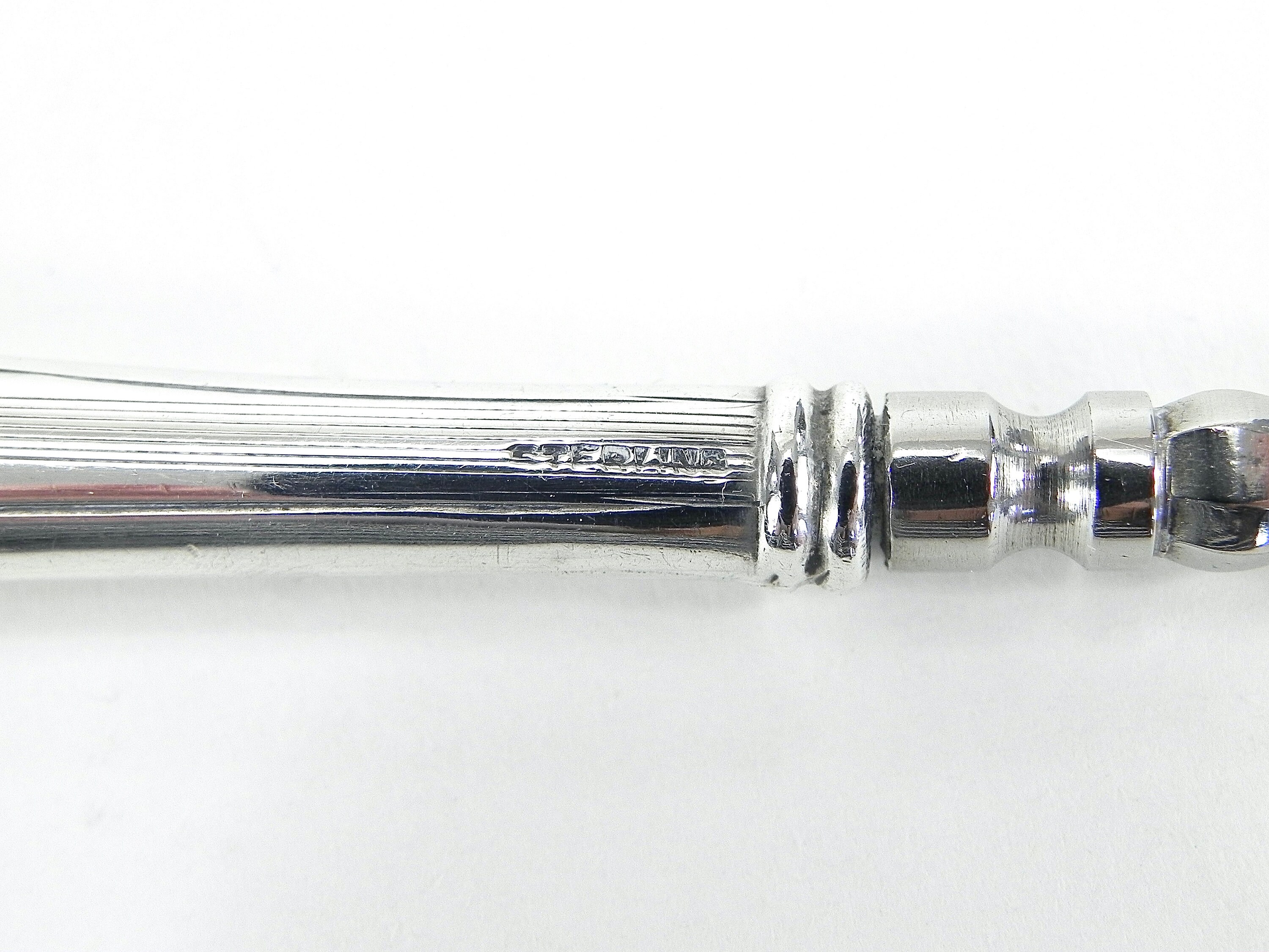 Antique Sterling Lace Hook Art Deco Corset Shoe Silver Hook Ladies Boot ...