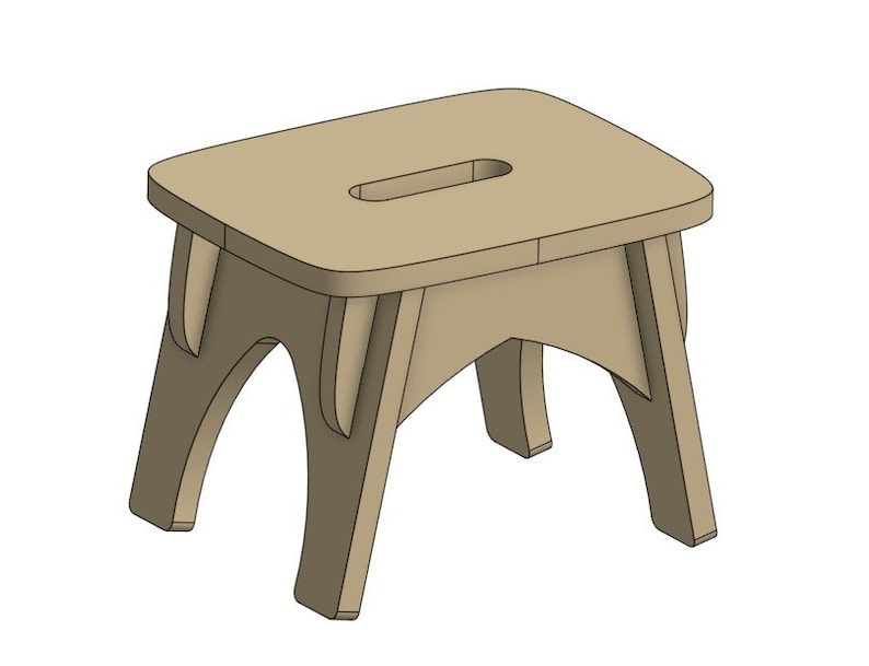 Stool Design for Cnc/laser - Etsy