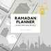 Ramadan Planner Templates 2023, Islamic Planner, Ramadan Tracker ...