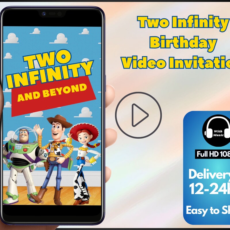 Two Infinity and Beyond Birthday - Etsy