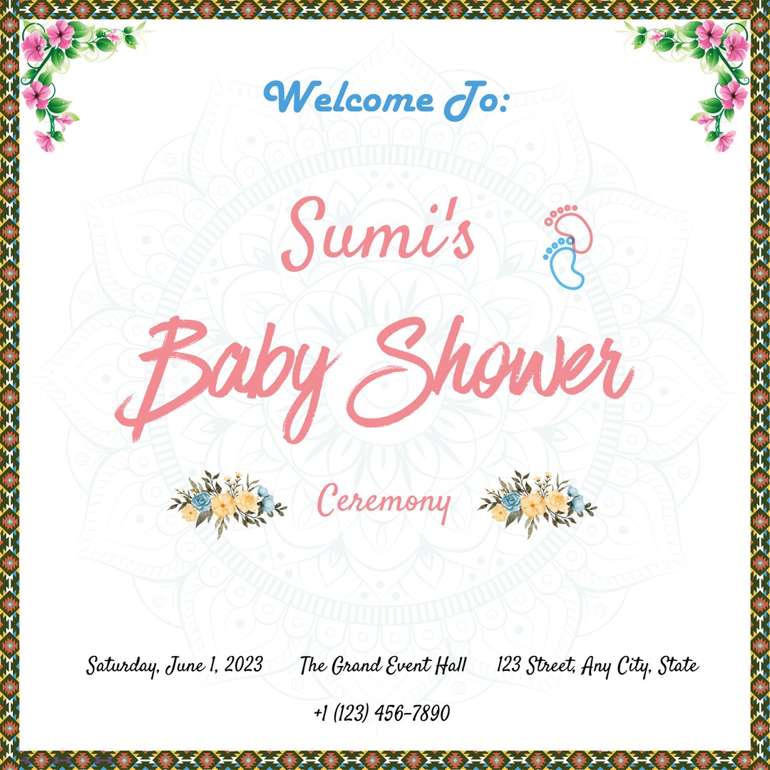 Nepali Baby Shower Dahi Chiura Invitation Card - Etsy