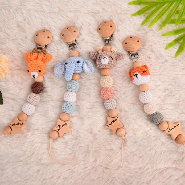 Knitted Pacifier - Etsy