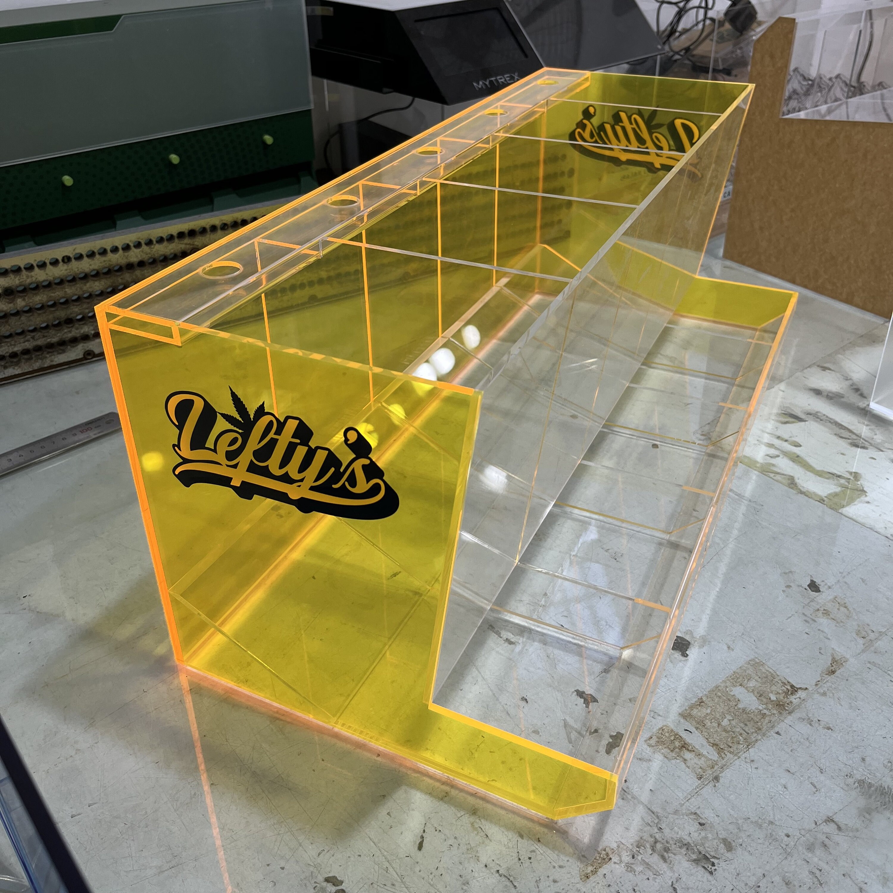 Acrylic Pre-roll Joint Tube Display: Model T - Etsy