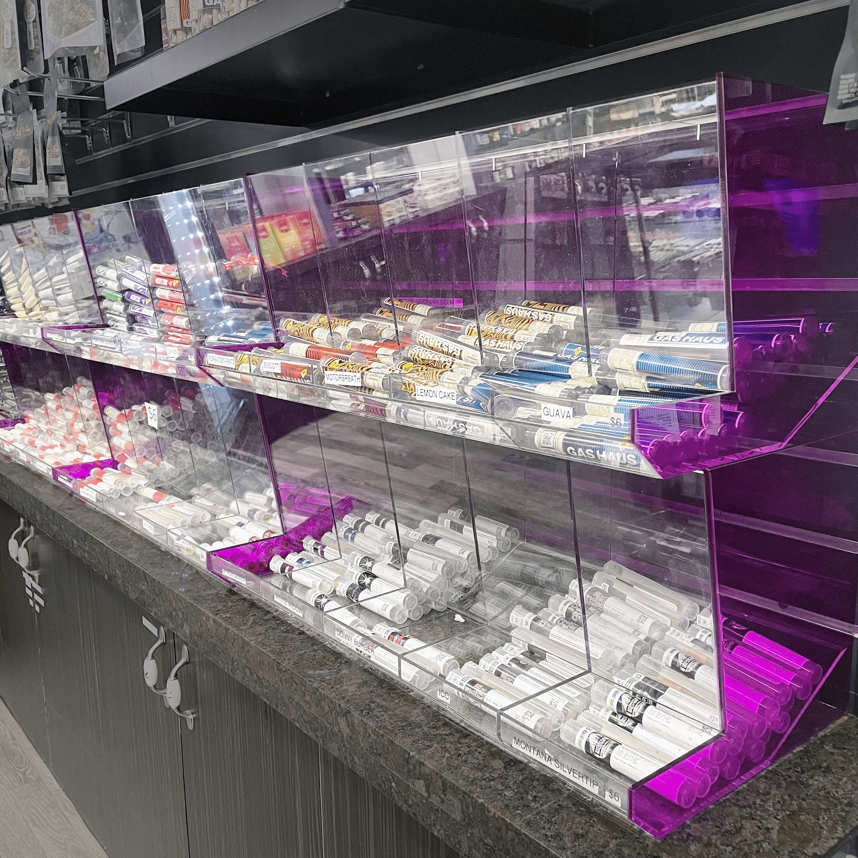 Acrylic Pre-roll Joint Tube Display: Model T - Etsy