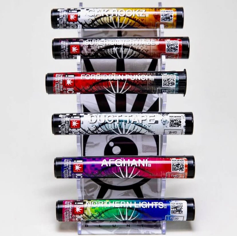 Starburst Preroll Joint Tube Display - Etsy