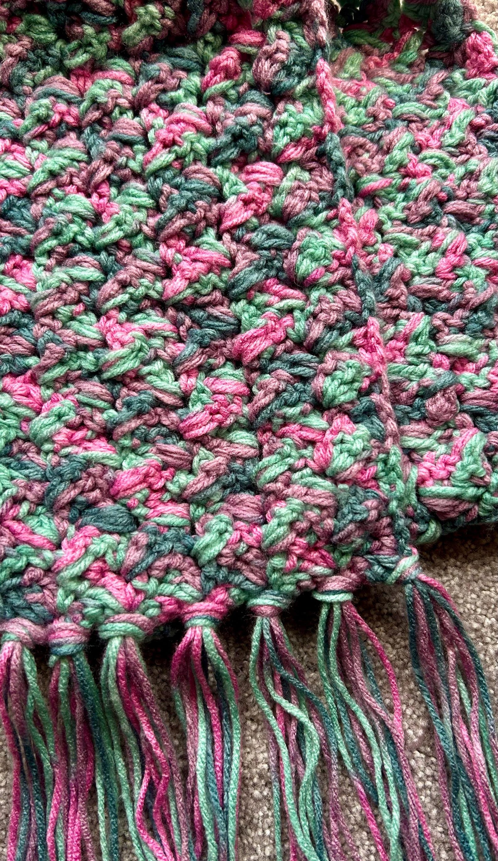 Soft Handmade Winter Scarf-multi Colored - Etsy