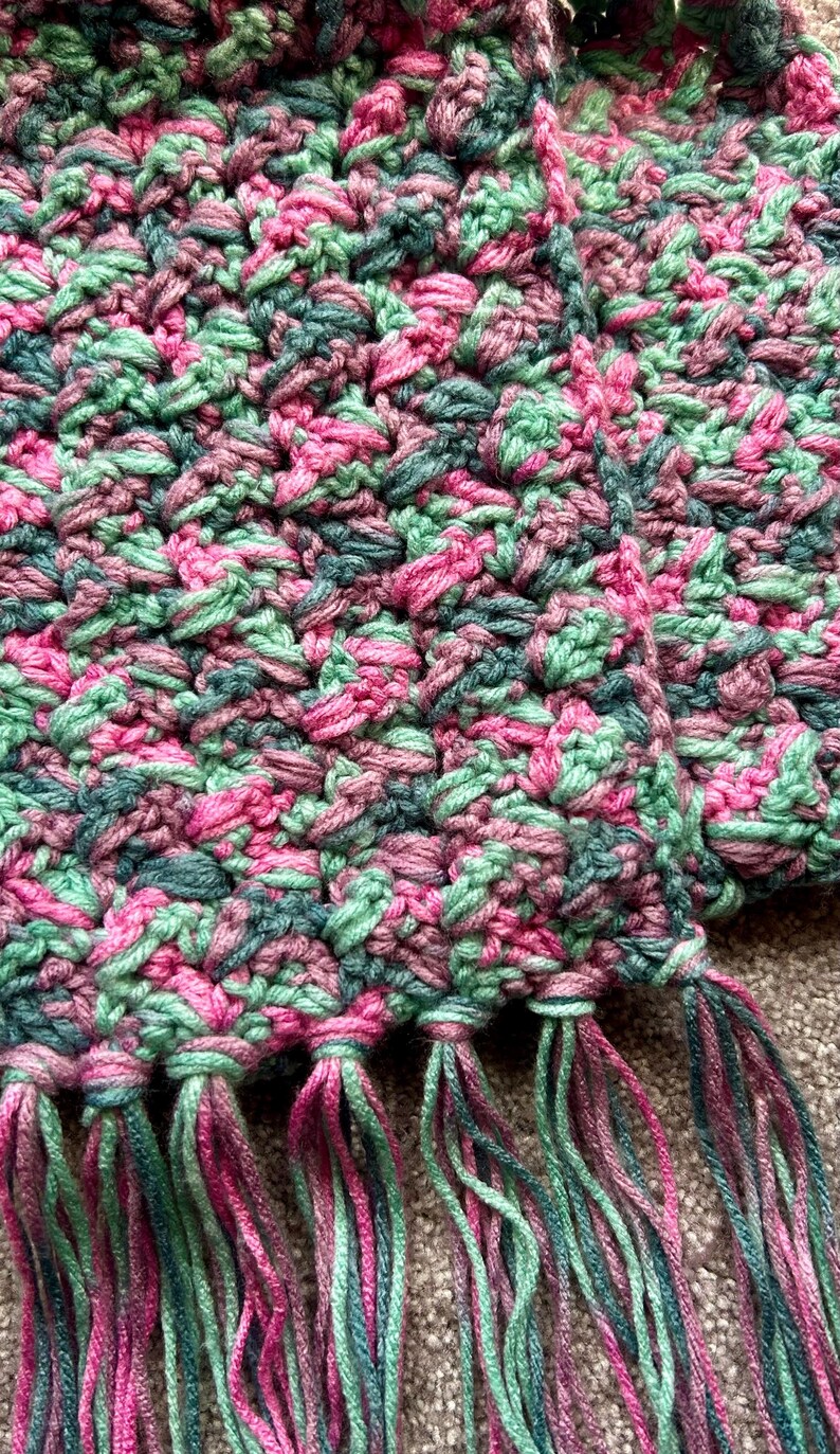 Soft Handmade Winter Scarf-multi Colored - Etsy