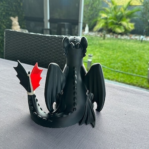 3D Printed Toothless and Light Fury - Etsy Australia