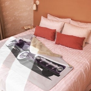 Illustrated 1952 Ford F100 Vintage Pickup Truck Sherpa Blanket - Etsy