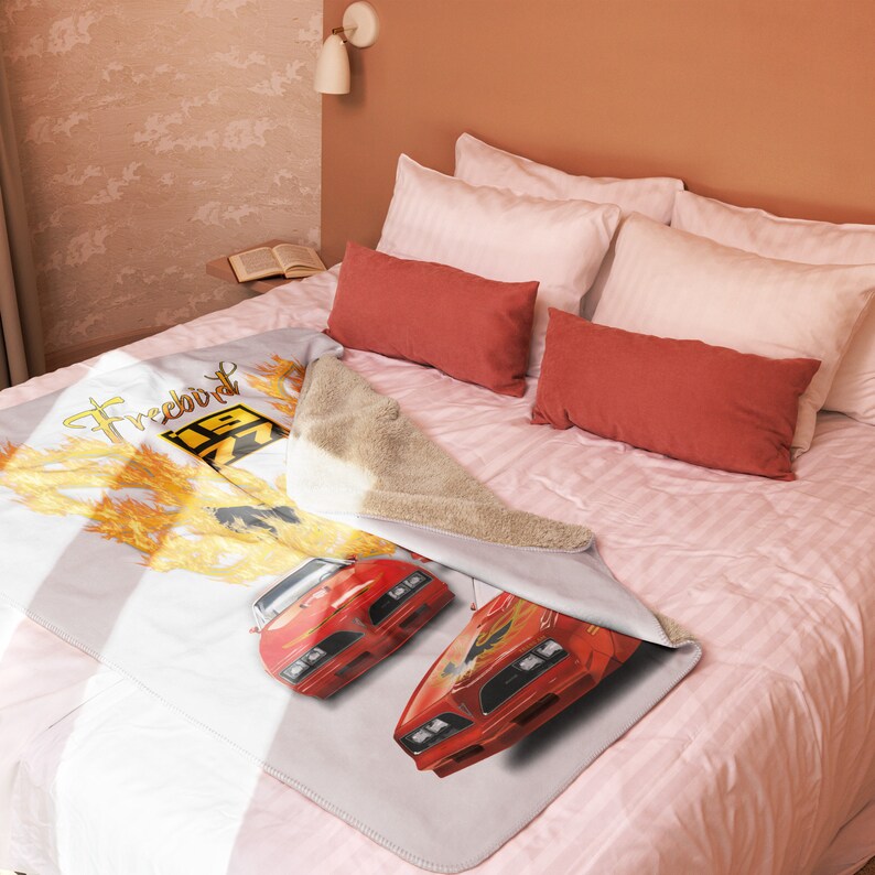 Illustrated 1977 Pontiac Trans AM Firebird Muscle Car "freebird" Sherpa ...