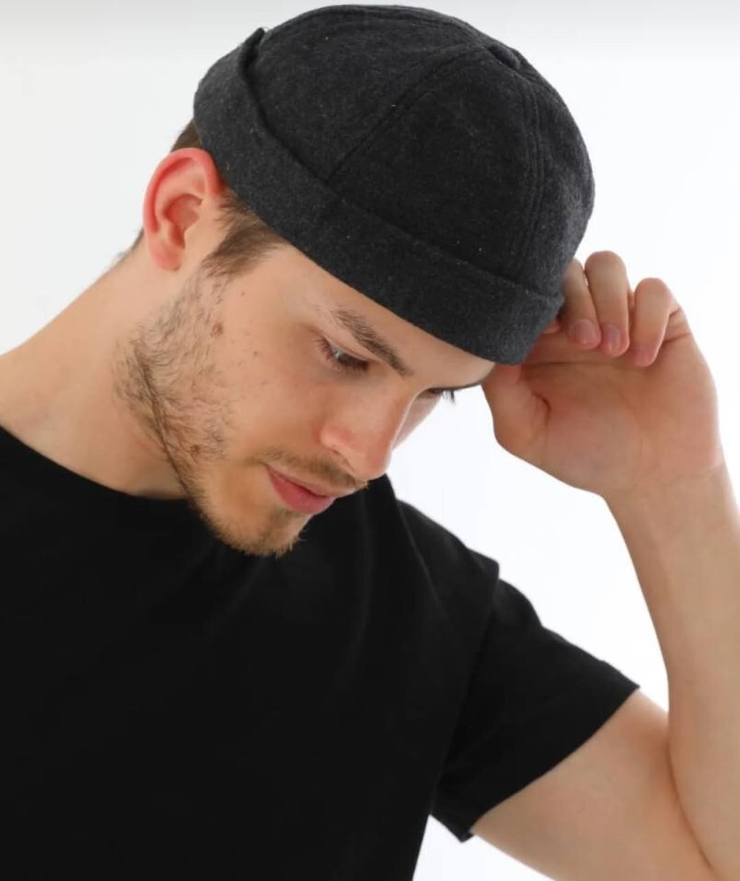 Linen Docker Cap | Cozy Hatsquare Man Hat | Best for Every Season ...