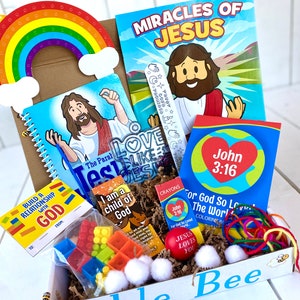 Miracles of Jesus, Bible Box, Activity Box, Kids Activities, Sunday ...