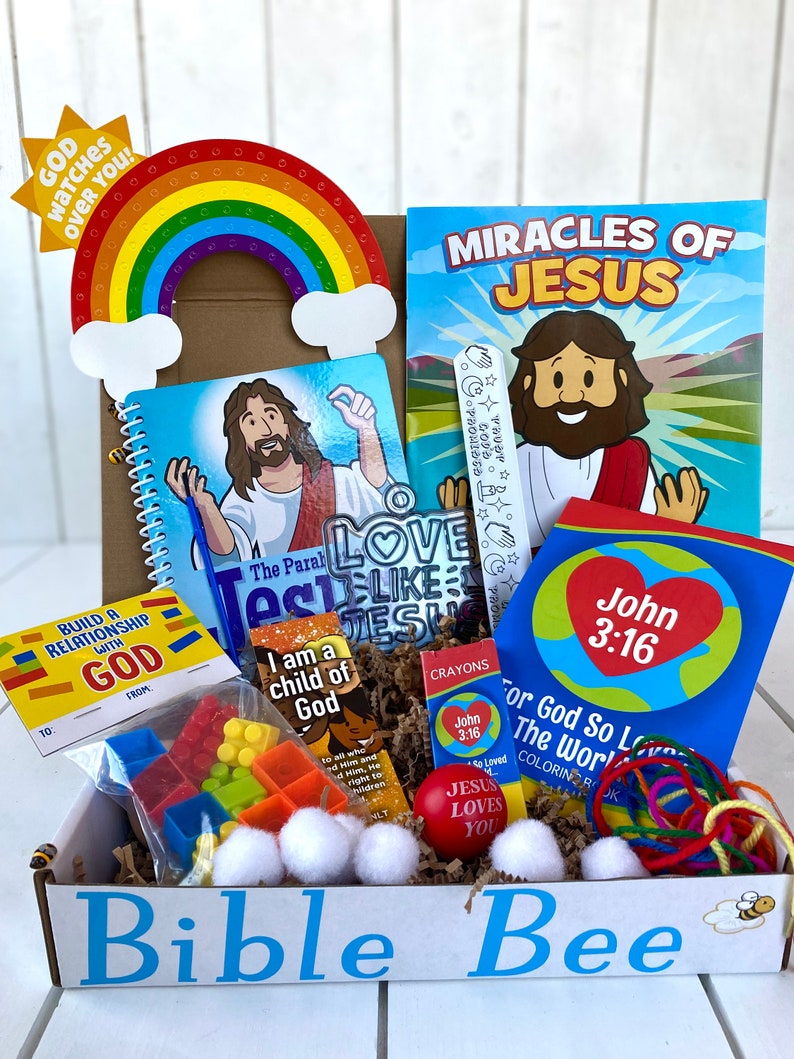 Miracles of Jesus, Bible Box, Activity Box, Kids Activities, Sunday ...