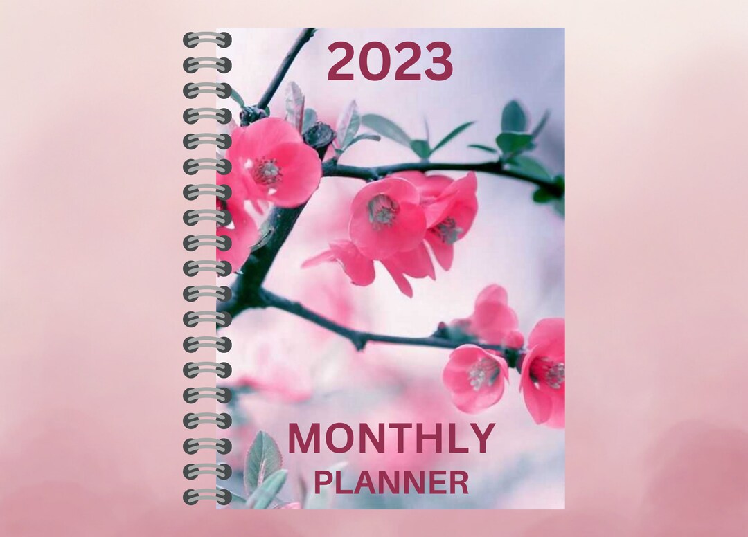 Editable Monthly Planner - Etsy
