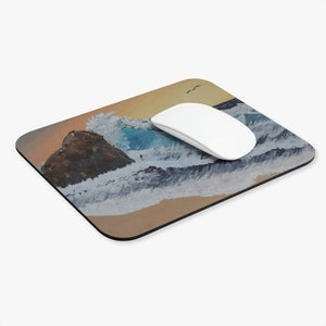 Mouse Pad (rectangle) Featuring My Handmade Art Painting Printed on It ...
