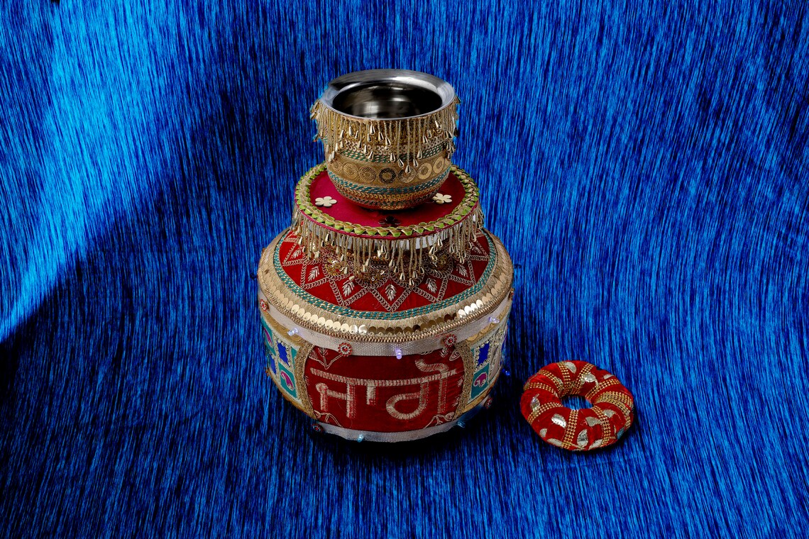 Light up Jaggo Jago Karoli Set With Danda & Binu, Punjabi Sikh Wedding ...