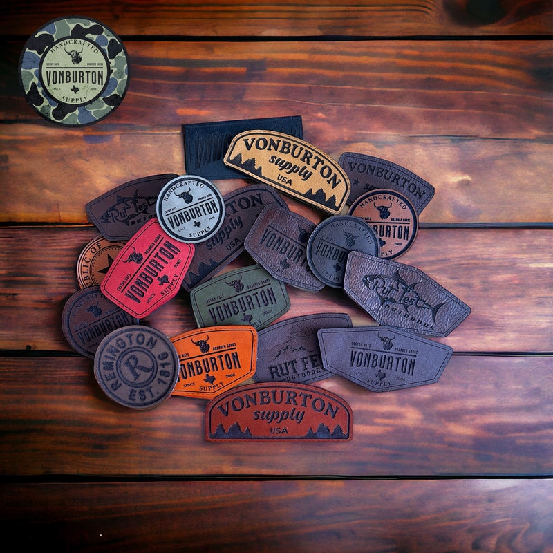 Leather Patch Hat - Etsy