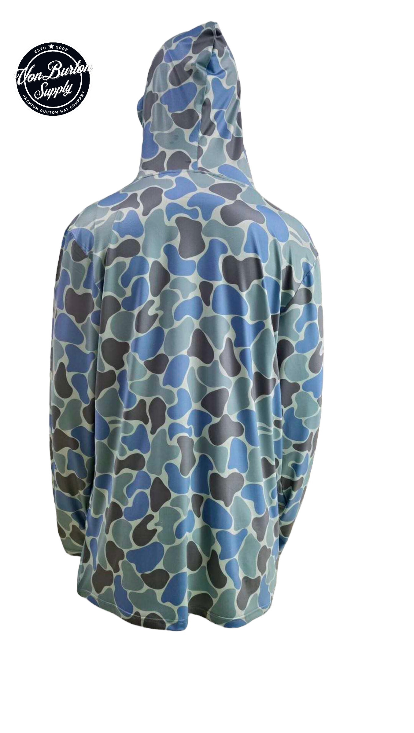 Old School Camo Hoodie Marshwear Bay Rider Duck Camo Fishing Shirt ...