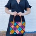 DIGITAL PATTERN: big Love Bargello Bag Bargello Plastic Canvas ...