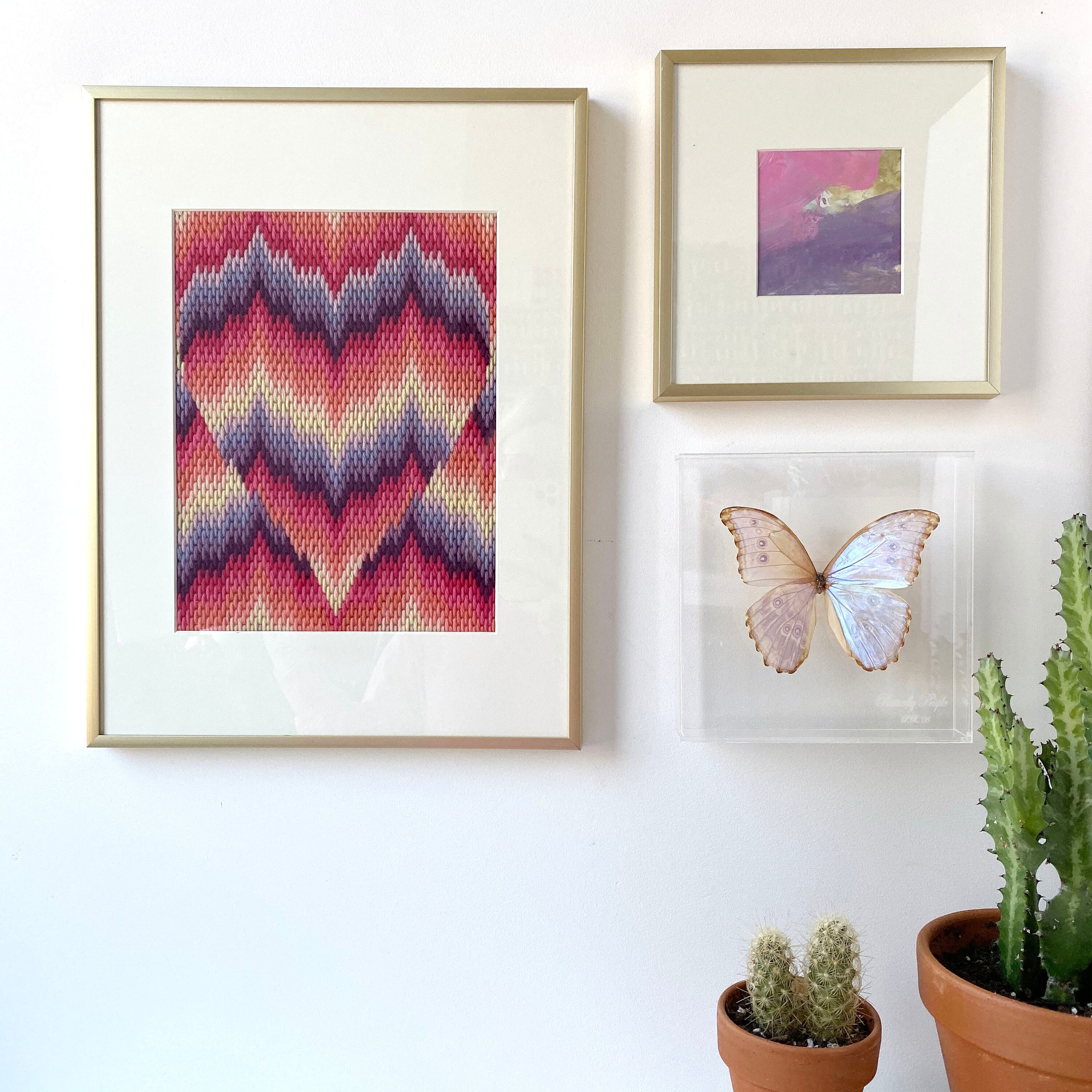 DIGITAL PATTERN: "total Eclipse of the Heart" Bargello Wall Hanging ...