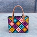 DIGITAL PATTERN: "big Love" Bargello Bag - Bargello Plastic Canvas ...