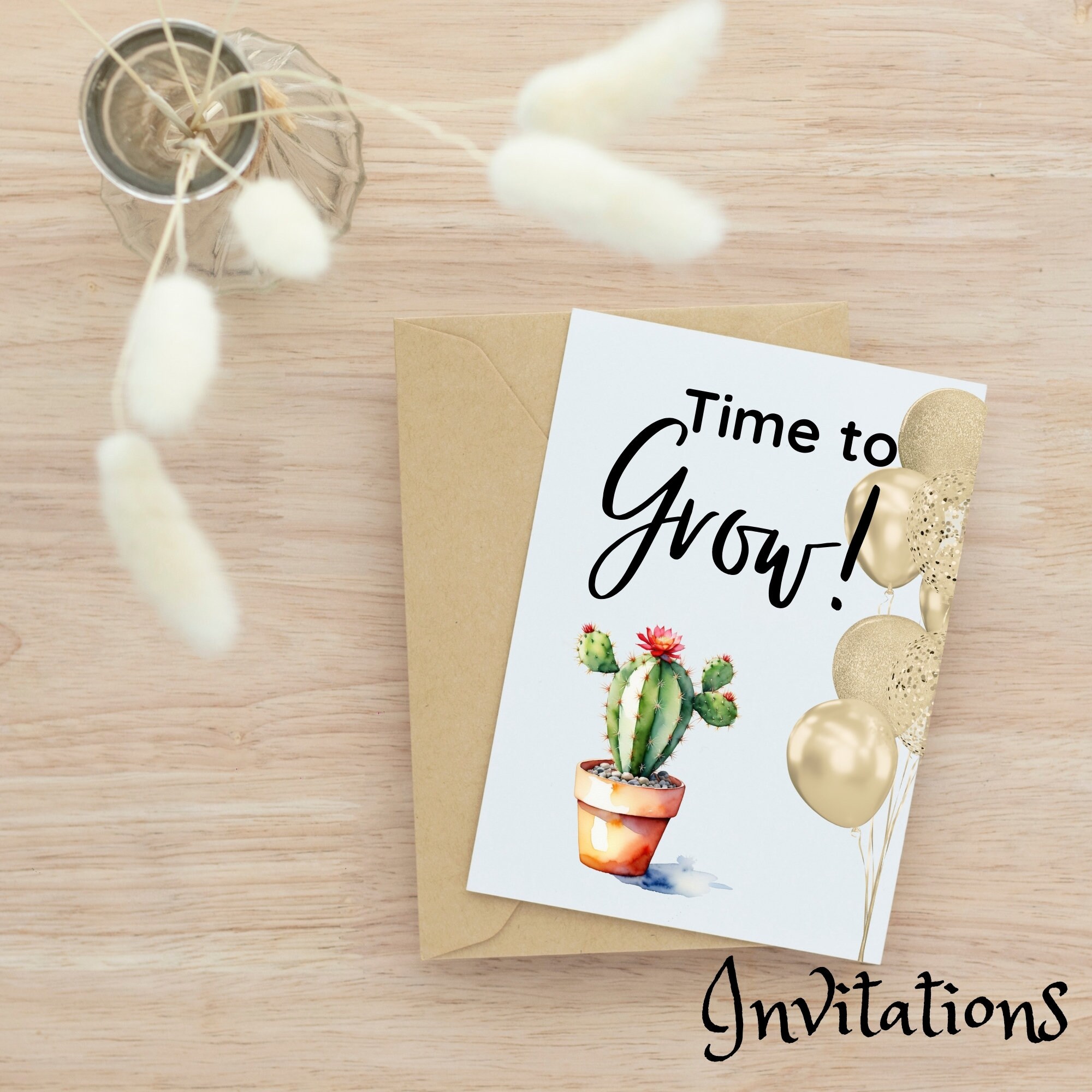 Cactus Clipart | Desert Cacti | Cacti Clip Art | Boho Clipart | Indoor ...