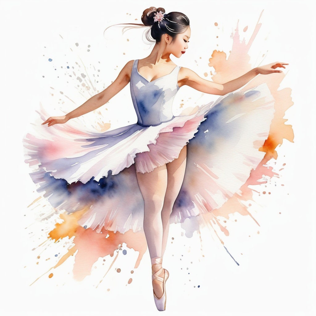 Ballerina Clipart | Ballet Dancer | Vector Ballerina | Ballet Png ...