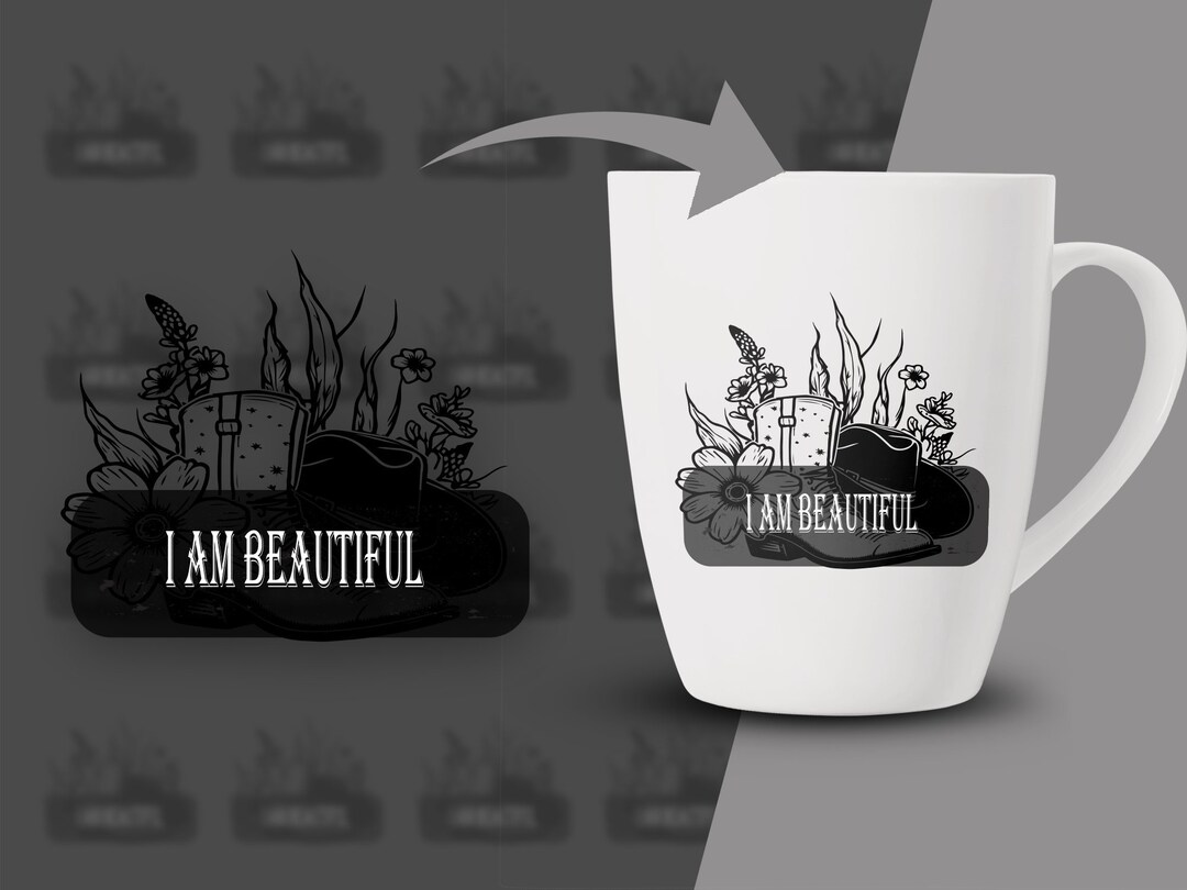 I Am Beautiful SVG Tolerance Sticker Respect Batch - Etsy