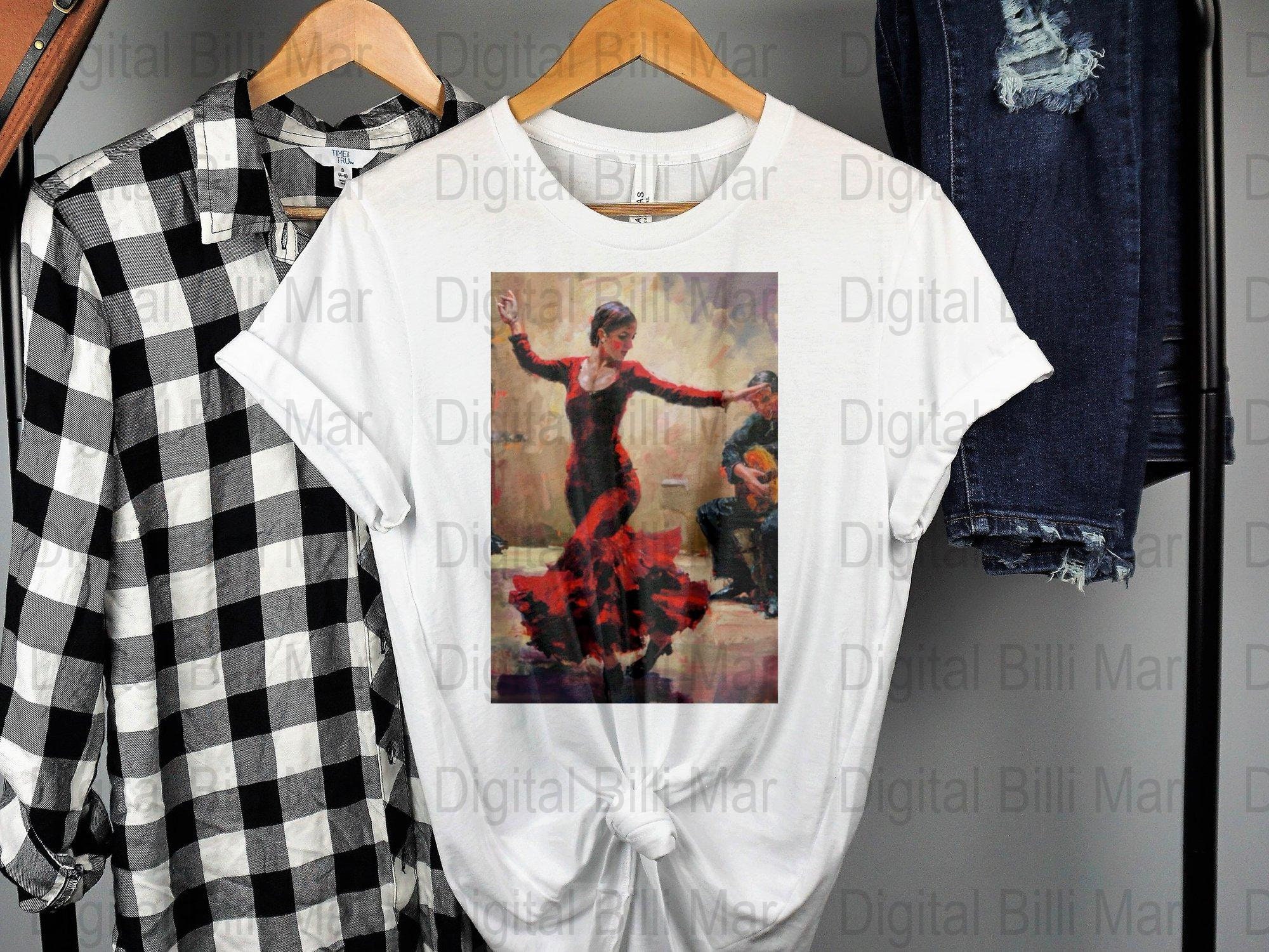 Spanish Flamenco Dancer Wall Art JPEG, Digital Download, Spanish ...