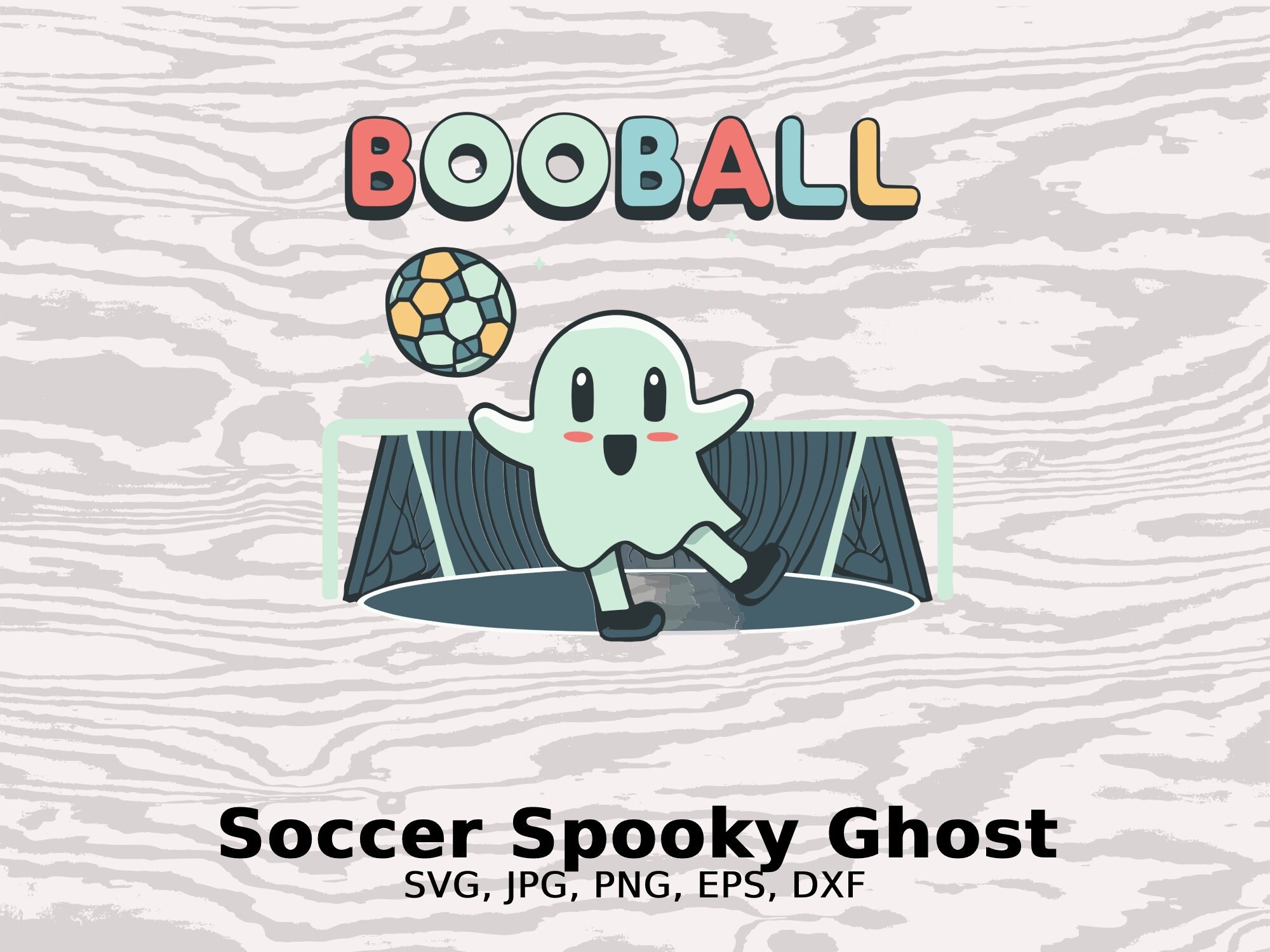 Soccer Spooky Ghost SVG Sporty Spooky Ghosts Clipart Png - Etsy