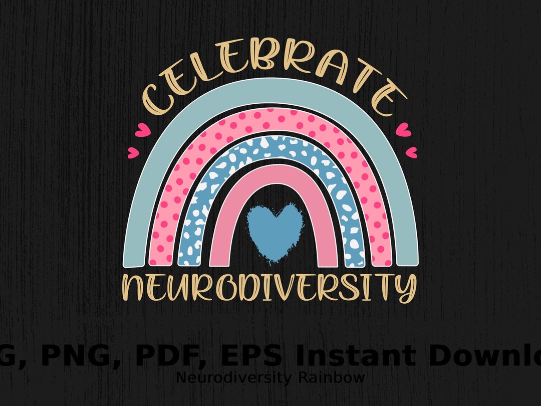 Neurodiversity Rainbow, Mental Health Awareness, We Are Warriors Svg ...