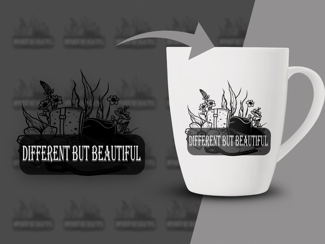 Different but Beautiful SVG, Tolerance Sticker, Respect Batch ...