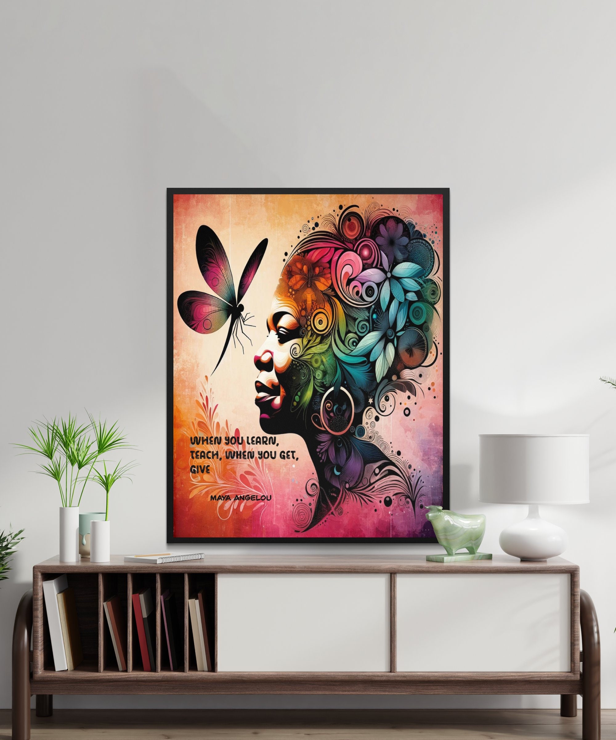Inspirational Maya Angelou Quote Poster Bundle, Set of 10 Digital ...