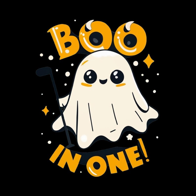 Golf Spooky Ghost SVG, Sporty Spooky Ghosts, Clipart Png SVG, Halloween ...