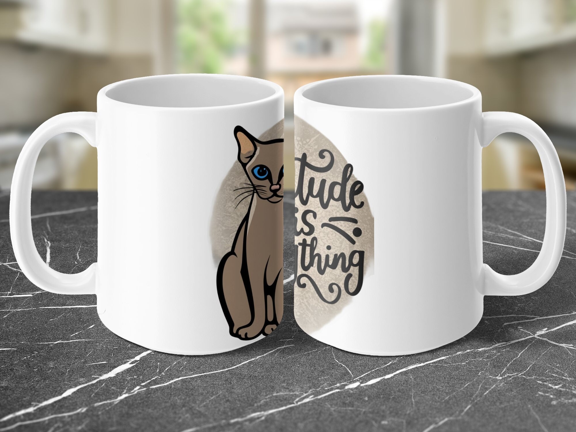 Catitude is Everything Svg Siamese Cat PNG Clipart SVG PNG - Etsy