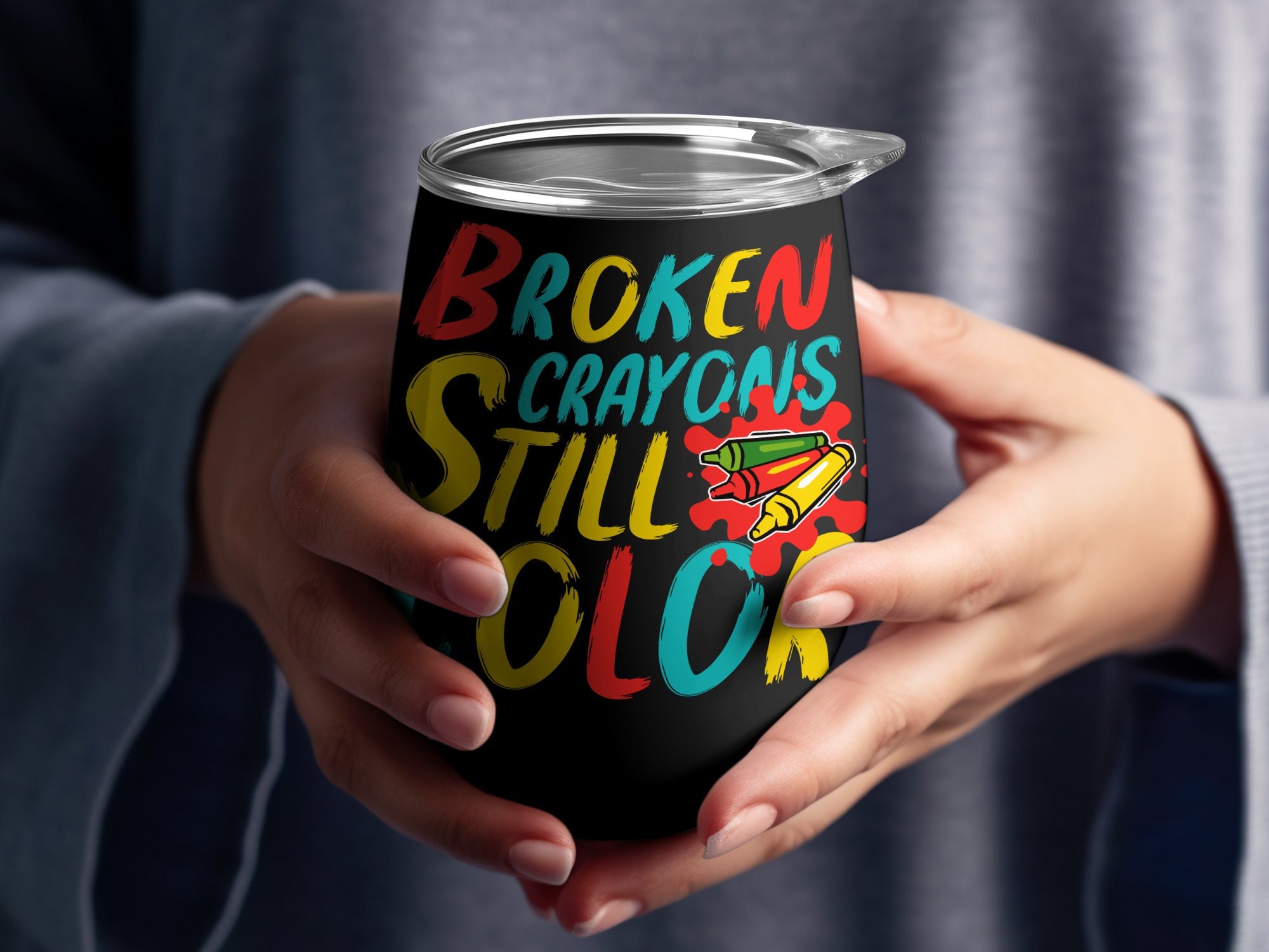 Broken-crayons-still-color-mental-health, Mental Health Awareness, We ...