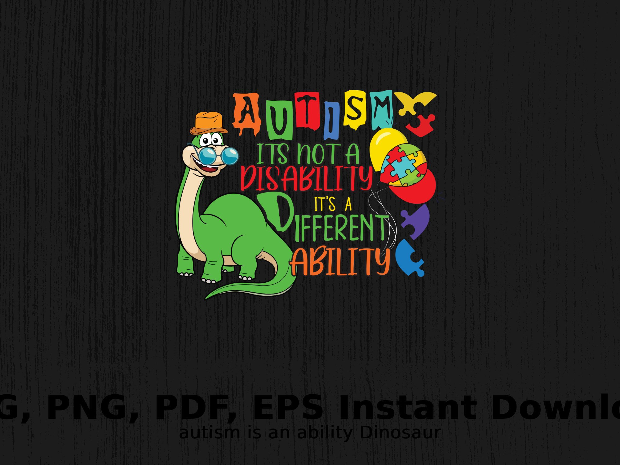 Autism is an Ability Dinosaur, Mental Health Awareness, We Are Warriors ...