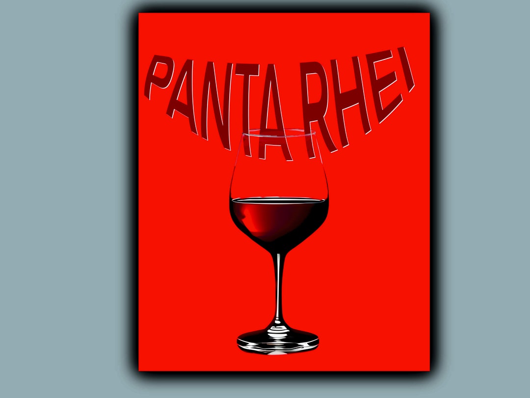 Panta Rhei Greek Quote, DIGITAL DOWNLOAD, Inspiring Wall Art, I Know ...