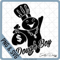 Pillsbury Doughboy SVG. Dough Boy - Svg Png Pdf Webp. Dough Boy Vector ...