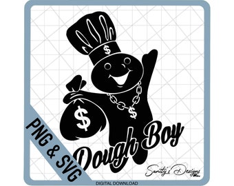 Dough Boy SVG - Etsy