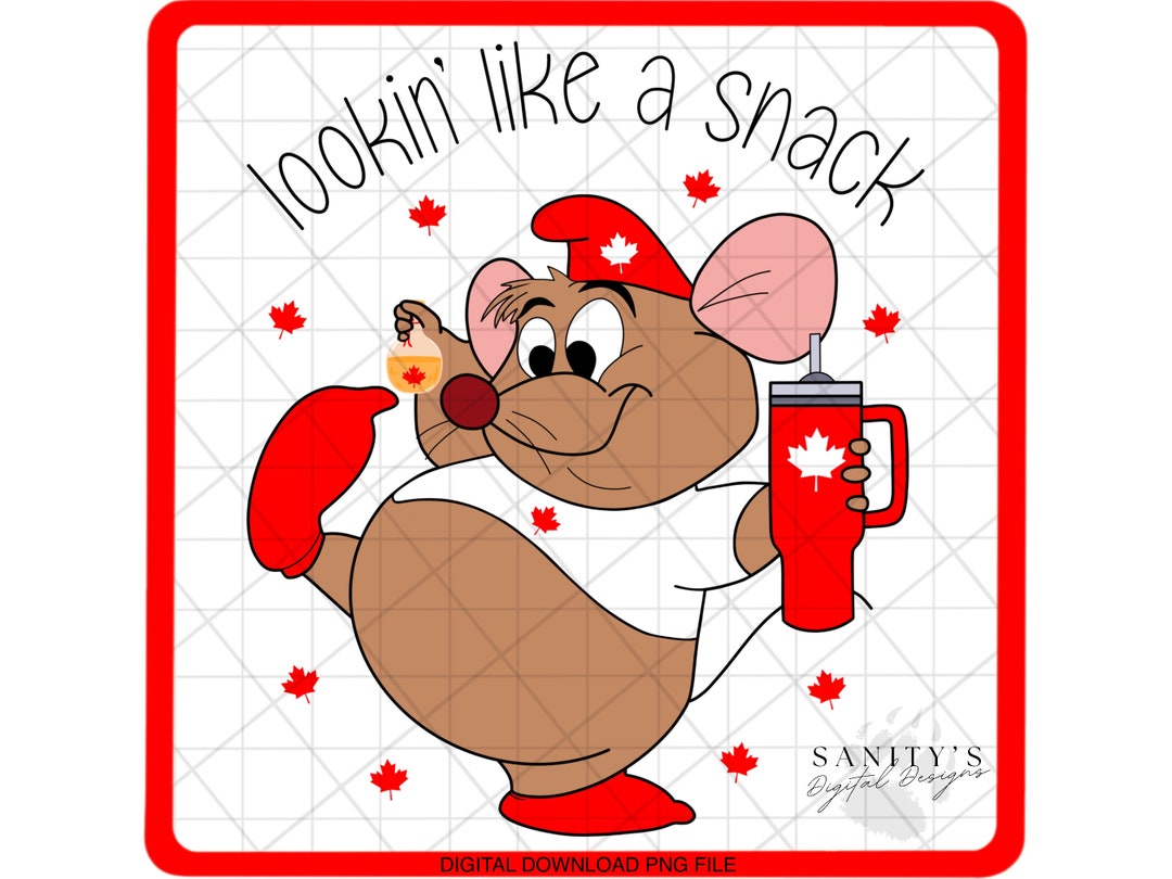 Gus Gus Mouse Png, 1st of July, Canada Day, Red and White, Maple Syrup ...