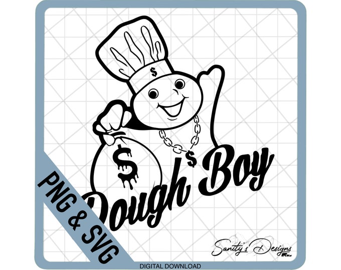 Dough Boy SVG - Etsy