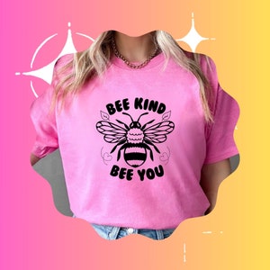 Pink Shirt Day PNG, SVG, Bee Kind, Bee You, Anti Bully Png, Cut File ...